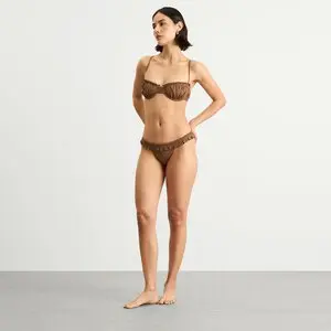 Faithfull The Brand Esterel Bikini Bottom - Clay