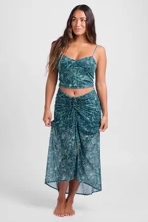 JOLYN Asymmetric Hem Skirt - Sumba