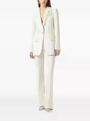 Blumarine Logo-embroidered Blazer