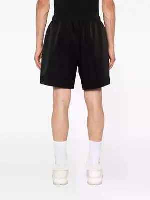Fear Of God Logo-embroidered Drawstring Track Shorts - Black