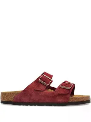 BIRKENSTOCK Arizona Double-buckle Sandals - Red