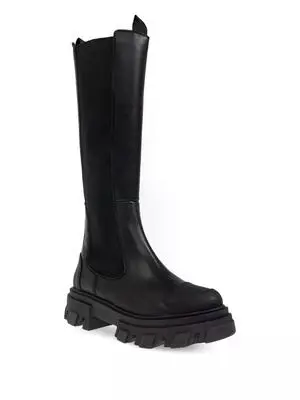 GANNI 55mm Knee-high Boots - Black