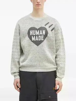 HUMAN MADE Heart-logo Sweater