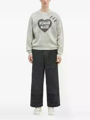 HUMAN MADE Heart-logo Sweater