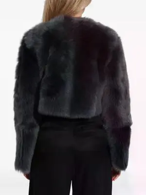 IRO PARIS Cropped Sheepskin Jacket