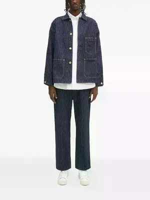 HUMAN MADE Pinstripe Denim Jacket