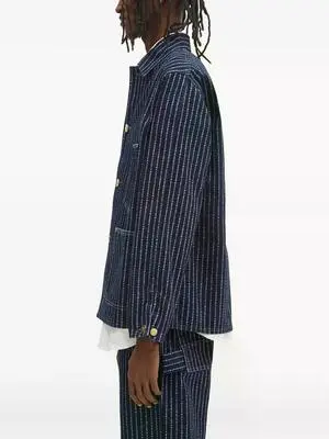 HUMAN MADE Pinstripe Denim Jacket