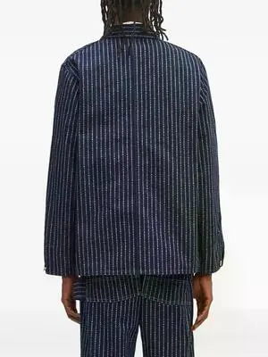 HUMAN MADE Pinstripe Denim Jacket