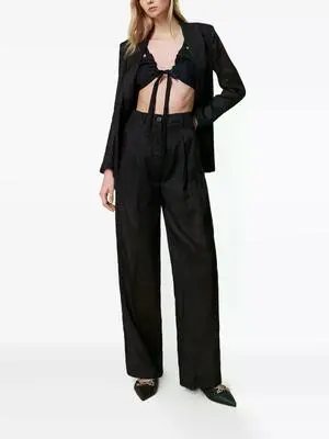 TWINSET Tailored Pleated Trousers