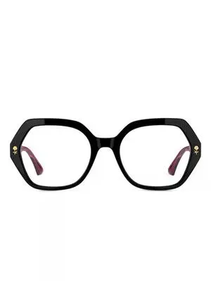 Etro Geometric Frame Eyeglasses - Black