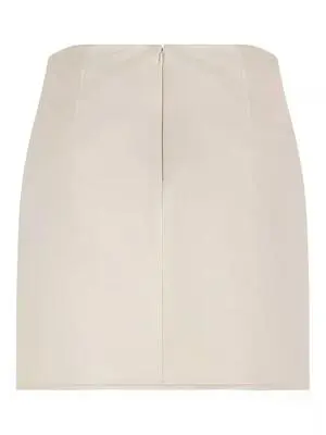 TOD'S Leather Mini Skirt