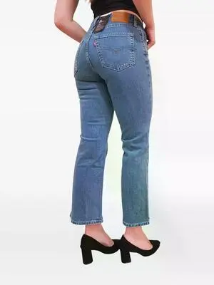 LEVI'S High-waisted Straight-leg Jeans