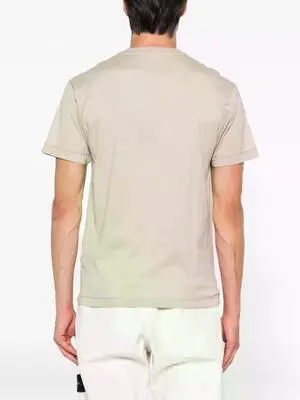Stone Island Compass-patch T-shirt - Neutrals