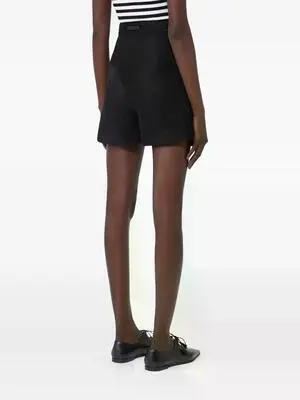 Max Mara Avena Pleated Shorts