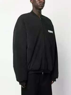 Vetements Slogan-print Cotton Bomber Jacket