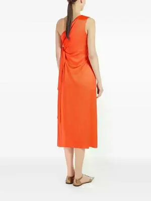 Max Mara One-shoulder Midi Dress