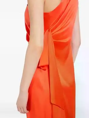 Max Mara One-shoulder Midi Dress