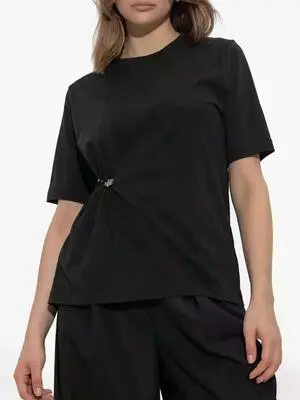 Kenzo Safety-pin Detail T-shirt - Black