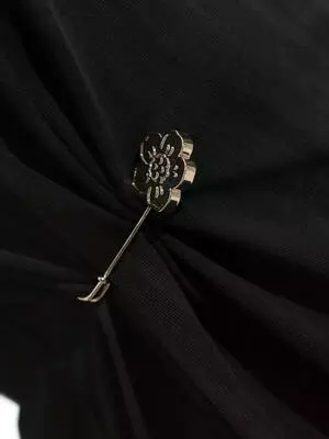 Kenzo Safety-pin Detail T-shirt - Black