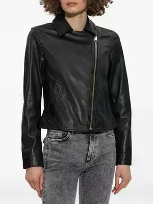 ALLSAINTS Vela Asymmetric-zip Leather Jacket