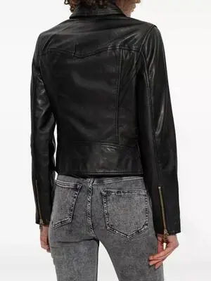 ALLSAINTS Vela Asymmetric-zip Leather Jacket