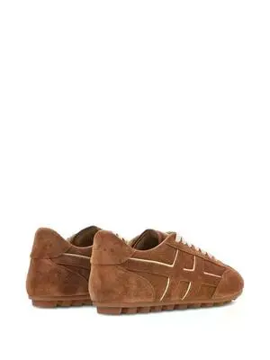 Hogan Olympia Lace-up Sneakers - Brown