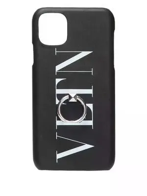 Valentino Garavani Vltn Iphone 11 Case - Black
