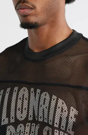 BILLIONAIRE BOYS CLUB Bb Varsity Mesh Football T-shirt