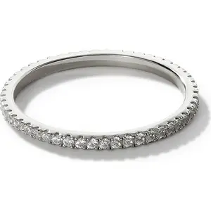ANA LUISA Celine Cubic Zirconia Ring - 925 Silver / Clear