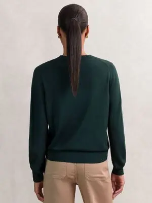 REISS Hester Wool Crew-neck Jumper