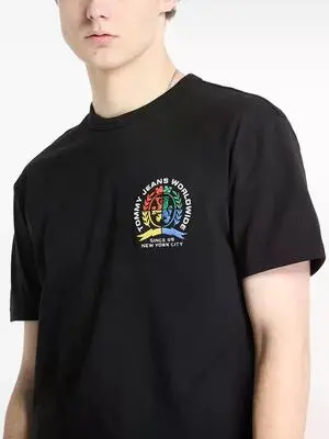 Tommy Hilfiger Logo-embroidered T-shirt