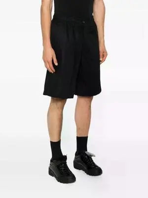RHUN Elasticated-waist Cotton Shorts
