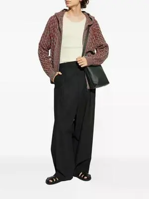 Etro Cable-knit Zip-up Hoodie