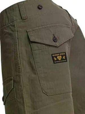 HUMAN MADE Logo-patch Cargo Trousers