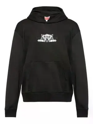 Kenzo Logo-embroidered Hoodie
