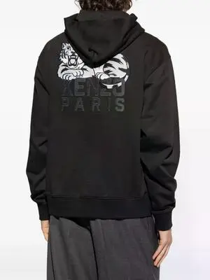 Kenzo Logo-embroidered Hoodie