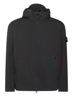 Stone Island Soft-shell Hooded Jacket
