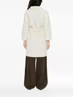 Max Mara Belted Lapel Coat