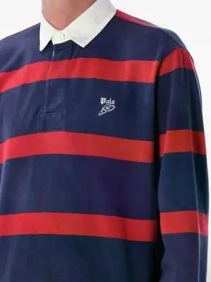 Polo Ralph Lauren Rugby-stripe Polo Shirt - Blue