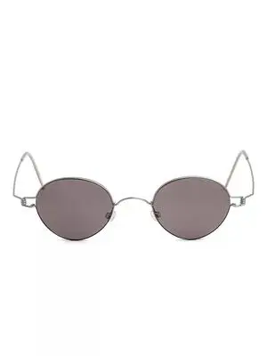 LINDBERG Round-frame Sunglasses - Silver