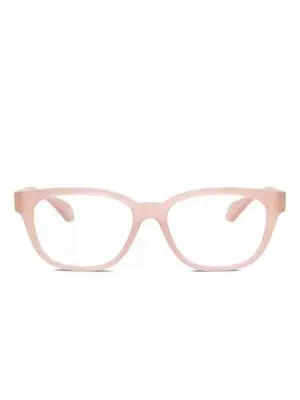 Versace Medusa Head Square-frame Glasses - Pink