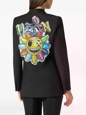 Philipp Plein Rhinestone-embellished Blazer