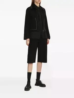 ADER ERROR Contrast-stitch Zip-up Jacket