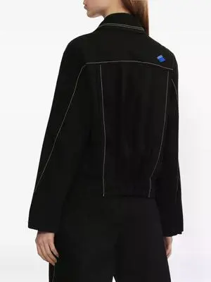 ADER ERROR Contrast-stitch Zip-up Jacket