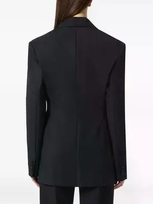 Blumarine Embroidered Rose Detail Blazer