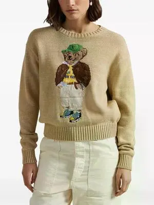 Polo Ralph Lauren Polo Bear Intarsia-knit Sweater