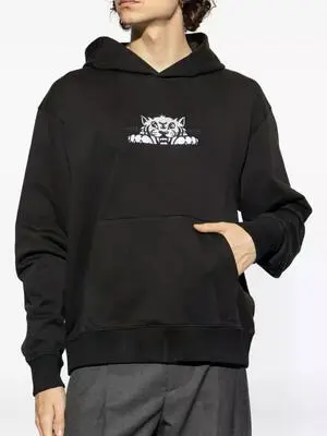 Kenzo Logo-embroidered Hoodie