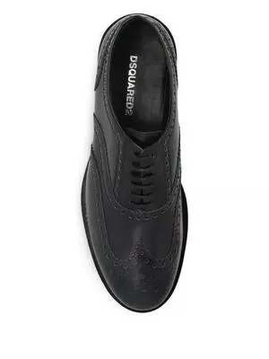 Dsquared2 Calf Leather Brogue Oxford Shoes