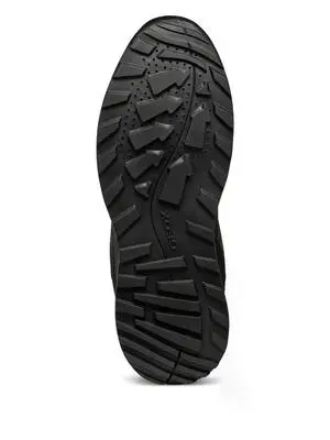 Geox Panelled Lace-up Sneakers With Striped Detail