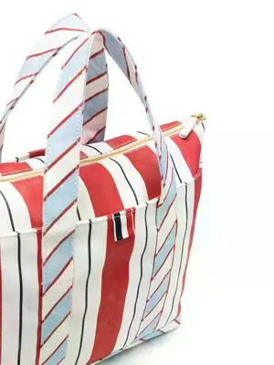 Thom Browne Signature Stripe-pattern Tote Bag